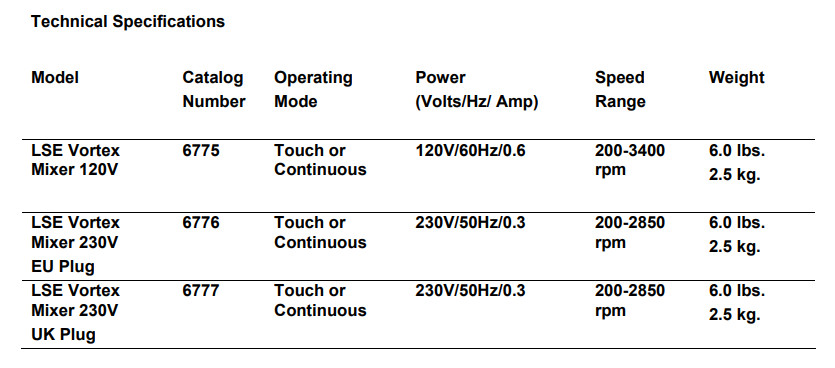 Corning® LSE™ Vortex Mixer - BIOLABTEK